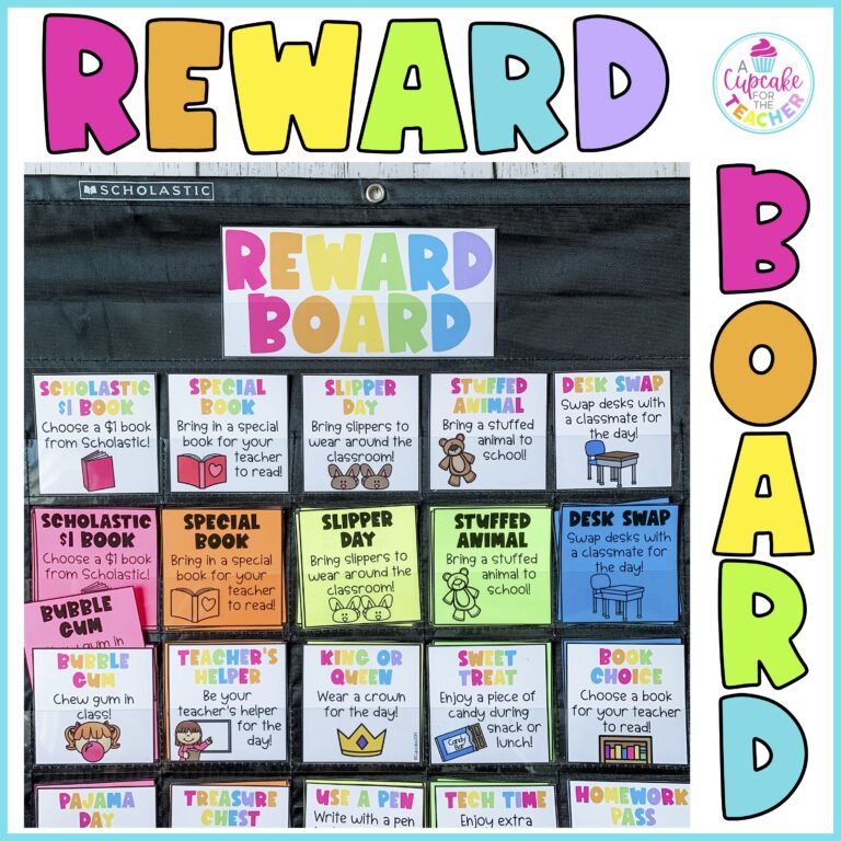 Fast Finisher Activities - A Cupcake for a Teacher